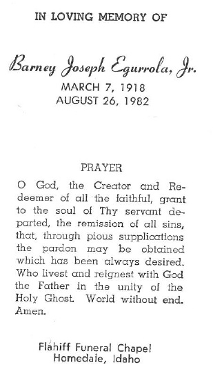 Barney Joseph Egurrola, Jr. - The Basque Museum & Cultural Center ...