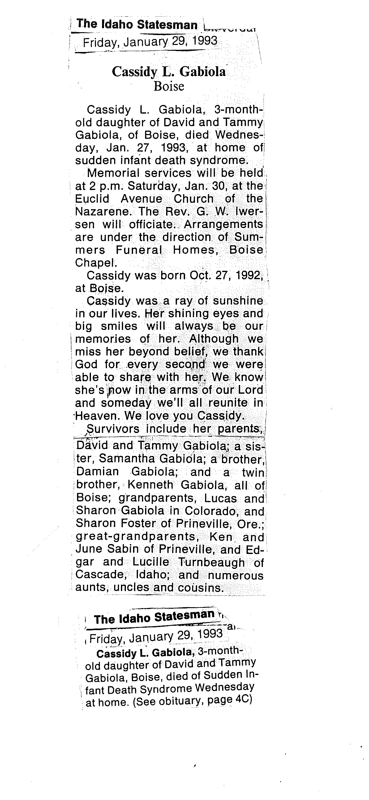 Cassidy L. Gabiola - The Basque Museum & Cultural Center | Boise, ID