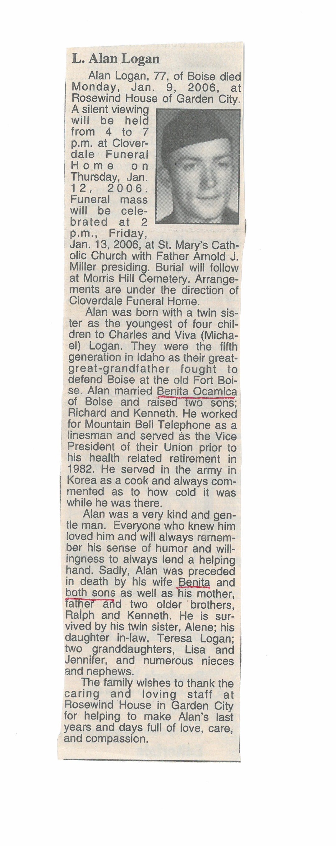 Loy Alan Logan - The Basque Museum & Cultural Center | Boise, ID