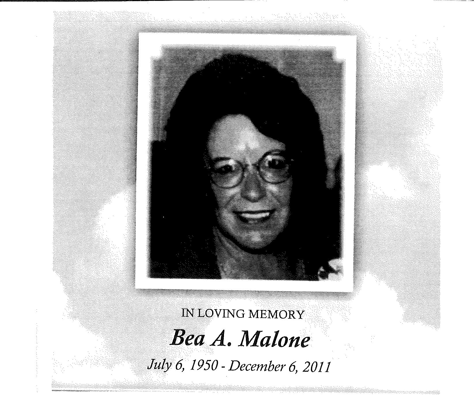 Beatrice "Bea" A. (Mendiola) Malone - The Basque Museum & Cultural ...