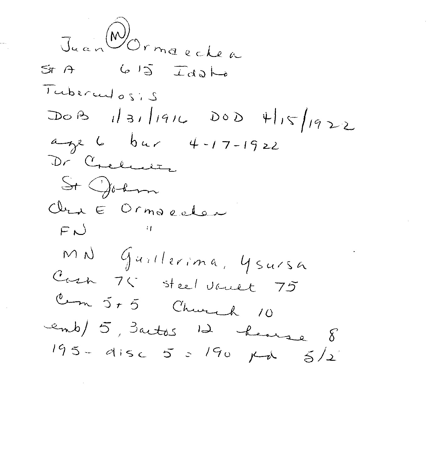 Juan Ormaechea - The Basque Museum & Cultural Center | Boise, ID