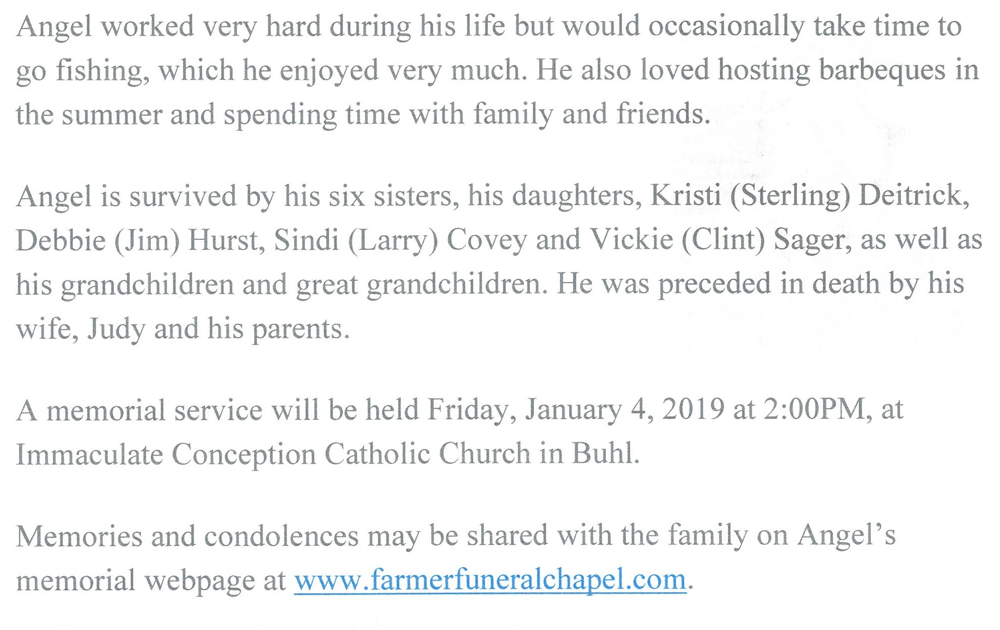 Angel Laucirica - The Basque Museum & Cultural Center | Boise, ID