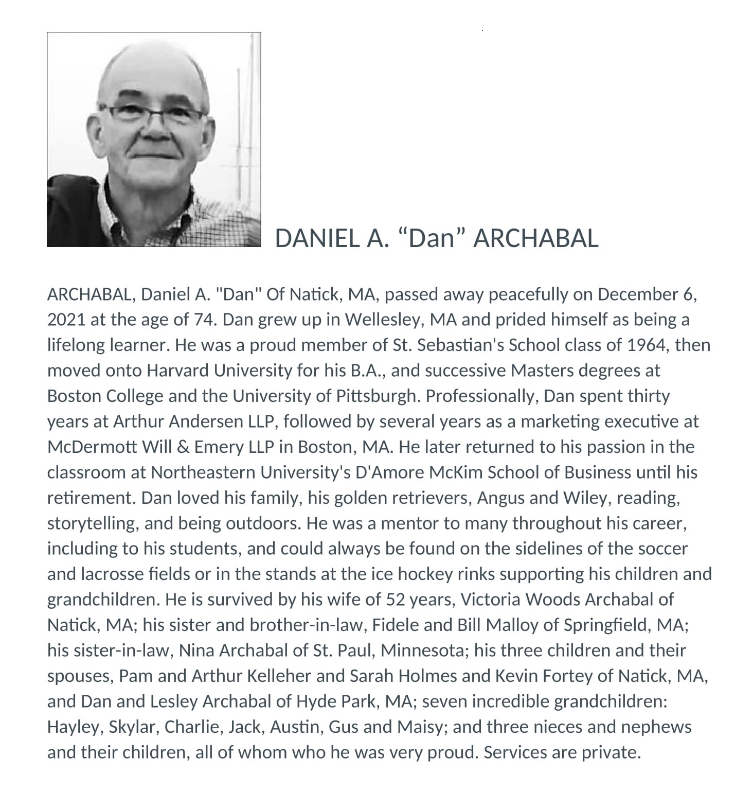 Daniel "Dan" A. Archabal - The Basque Museum & Cultural Center | Boise, ID