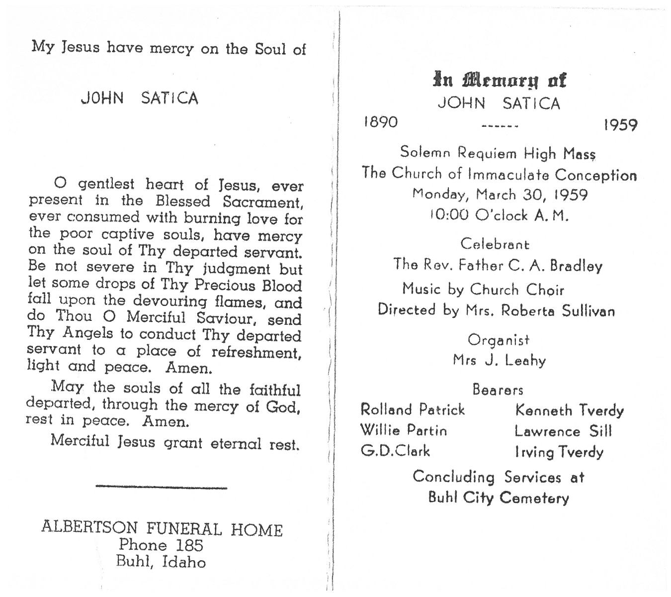 John Satica - The Basque Museum & Cultural Center | Boise, ID