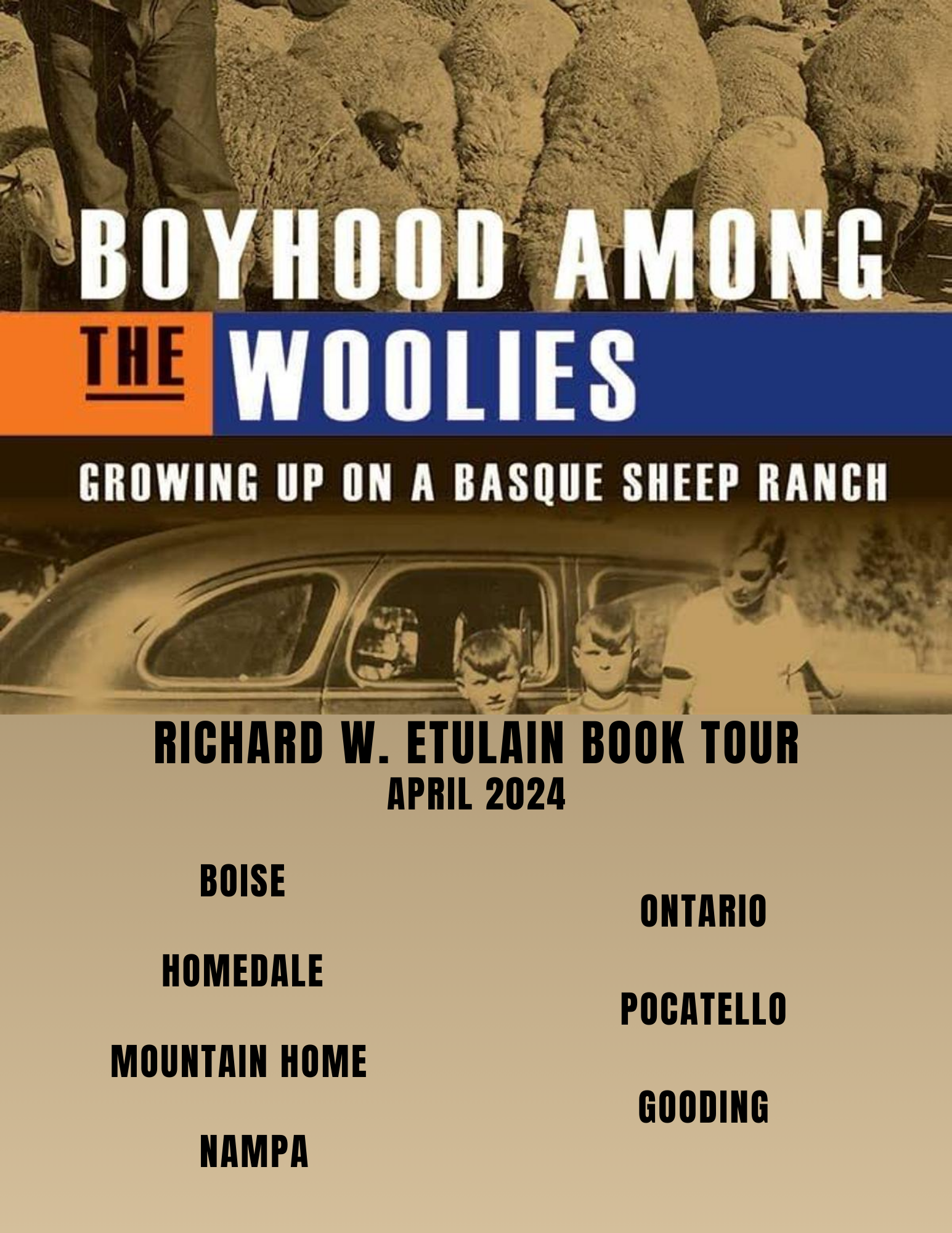 Richard Etulain Book Tour - The Basque Museum & Cultural Center | Boise, ID