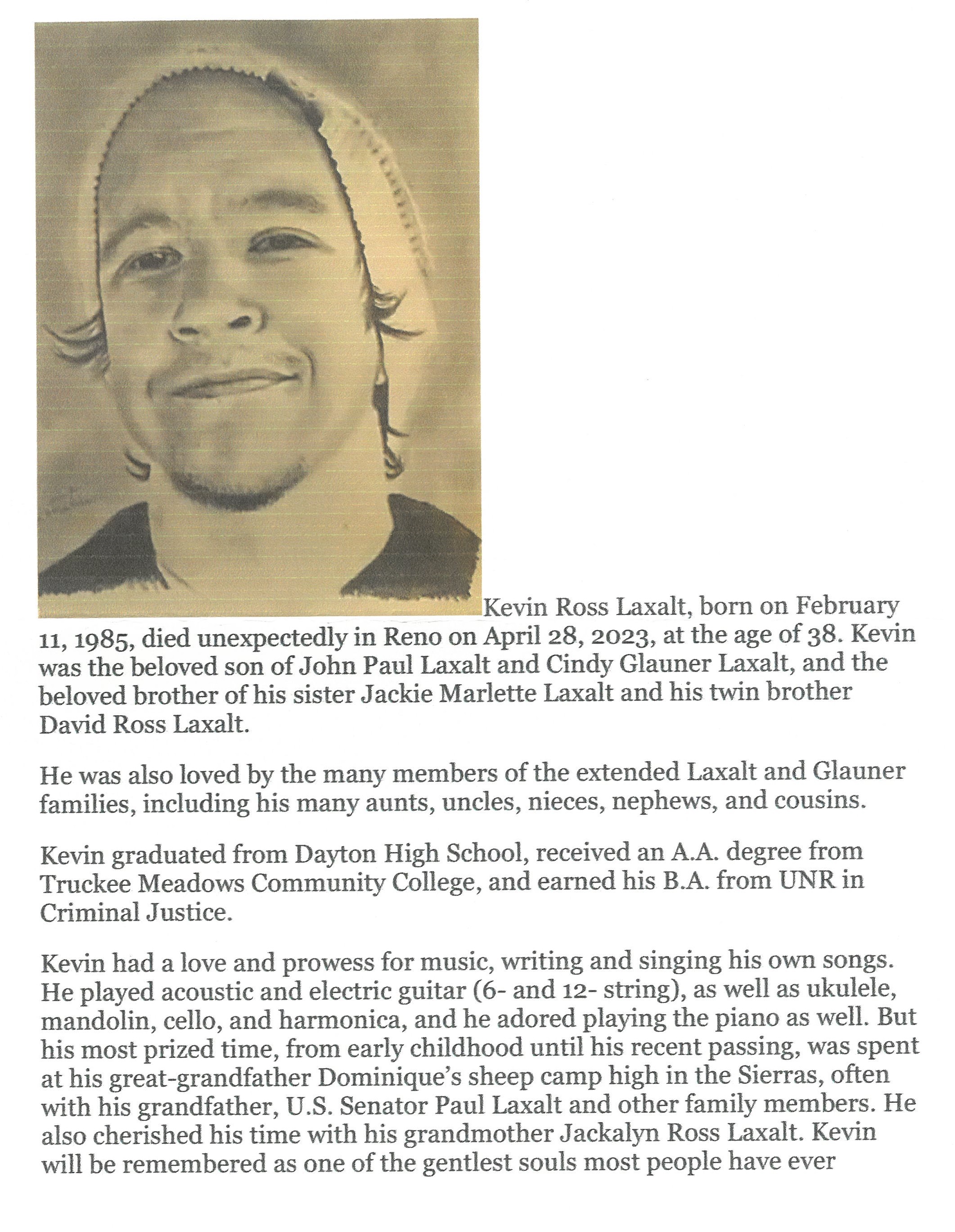 Kevin Ross Laxalt - The Basque Museum & Cultural Center | Boise, ID