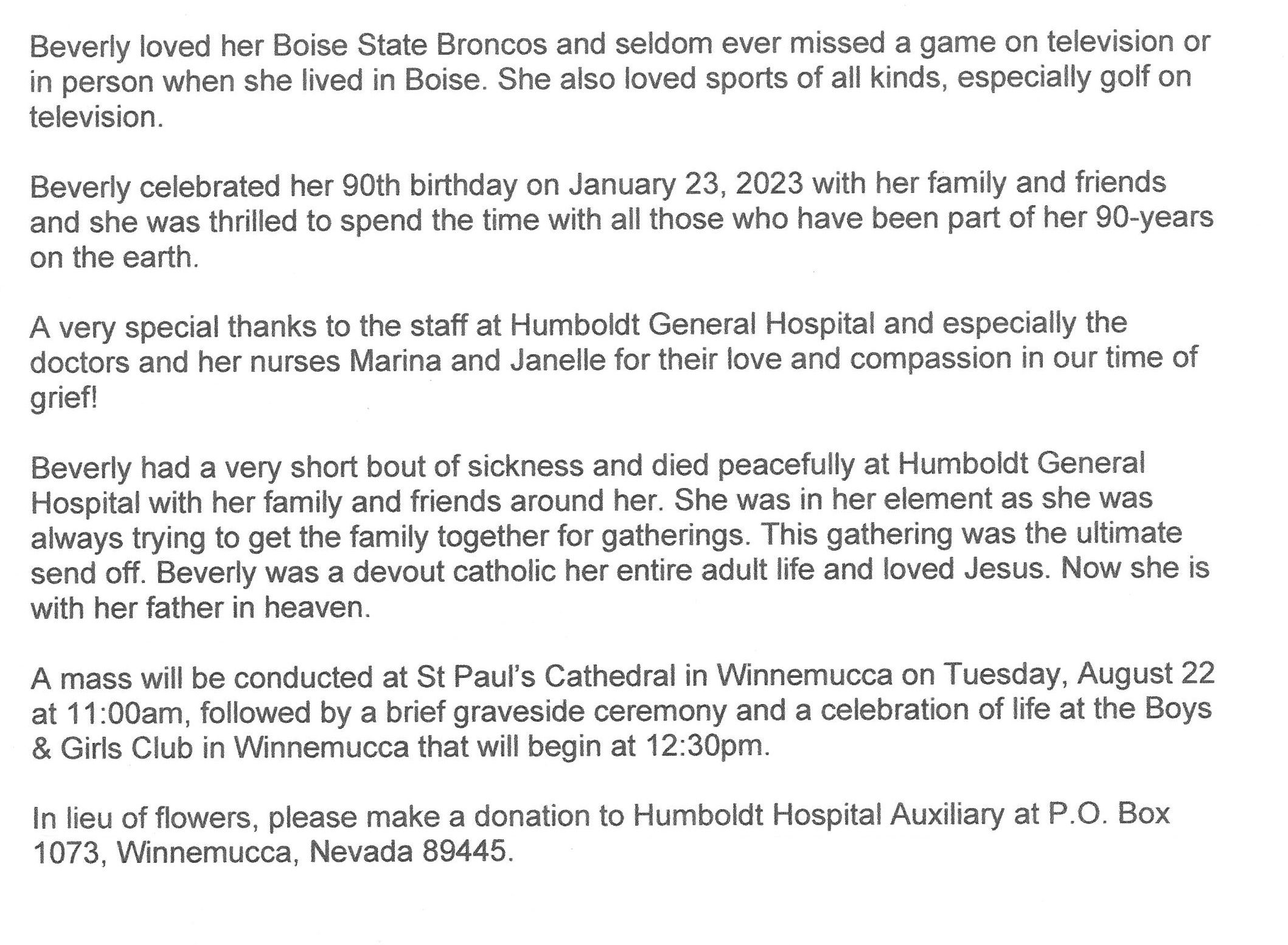 Beverly Joyce (Elliott) Mendiola - The Basque Museum & Cultural Center ...