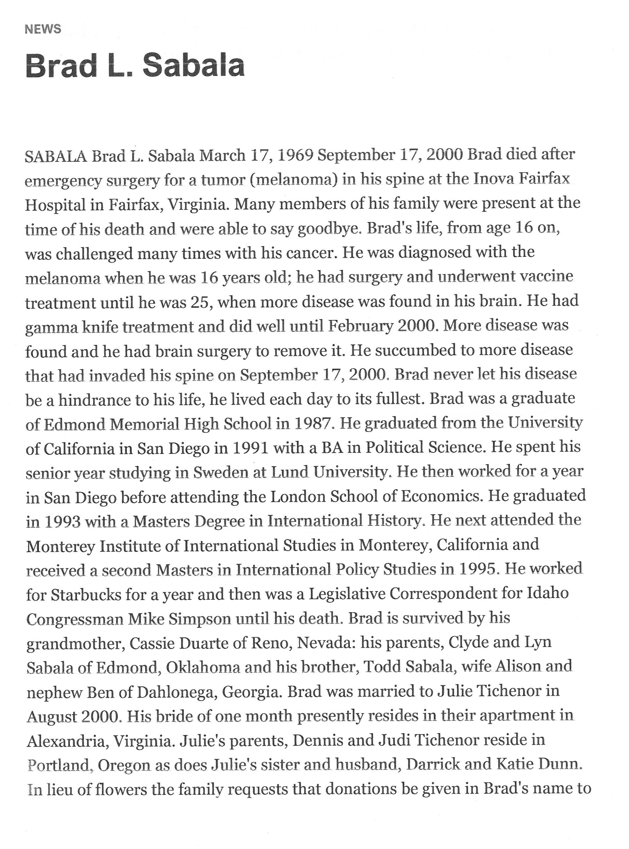 Brad L. Sabala - The Basque Museum & Cultural Center | Boise, ID