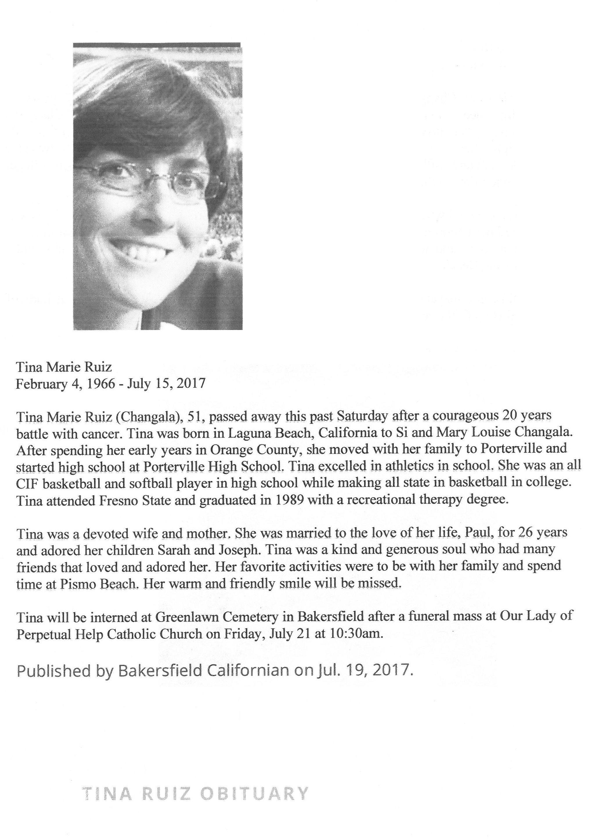 Tina Marie (Changala) Ruiz - The Basque Museum & Cultural Center | Boise, ID