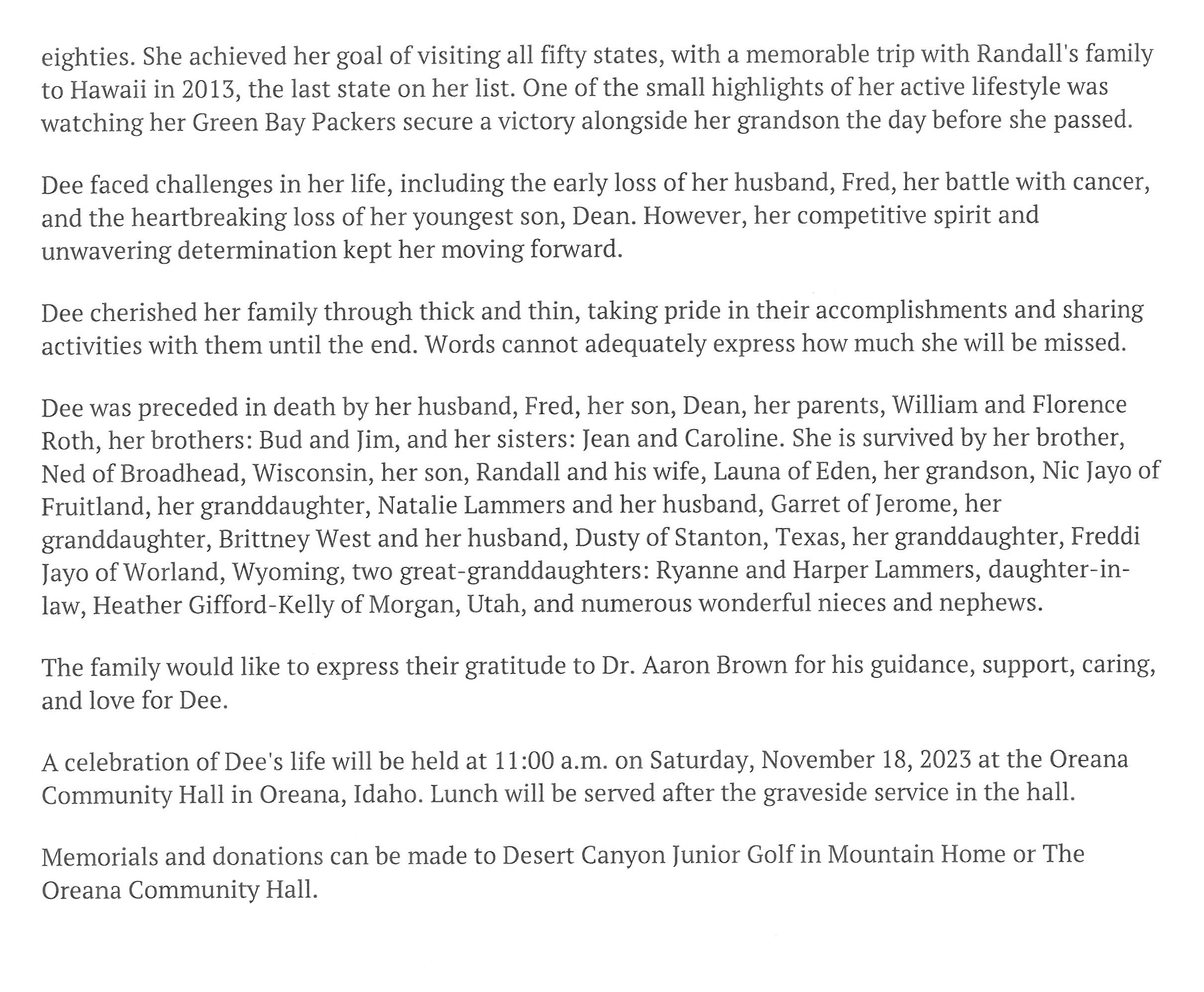 Dee "Dolores" Roth Jayo - The Basque Museum & Cultural Center | Boise, ID