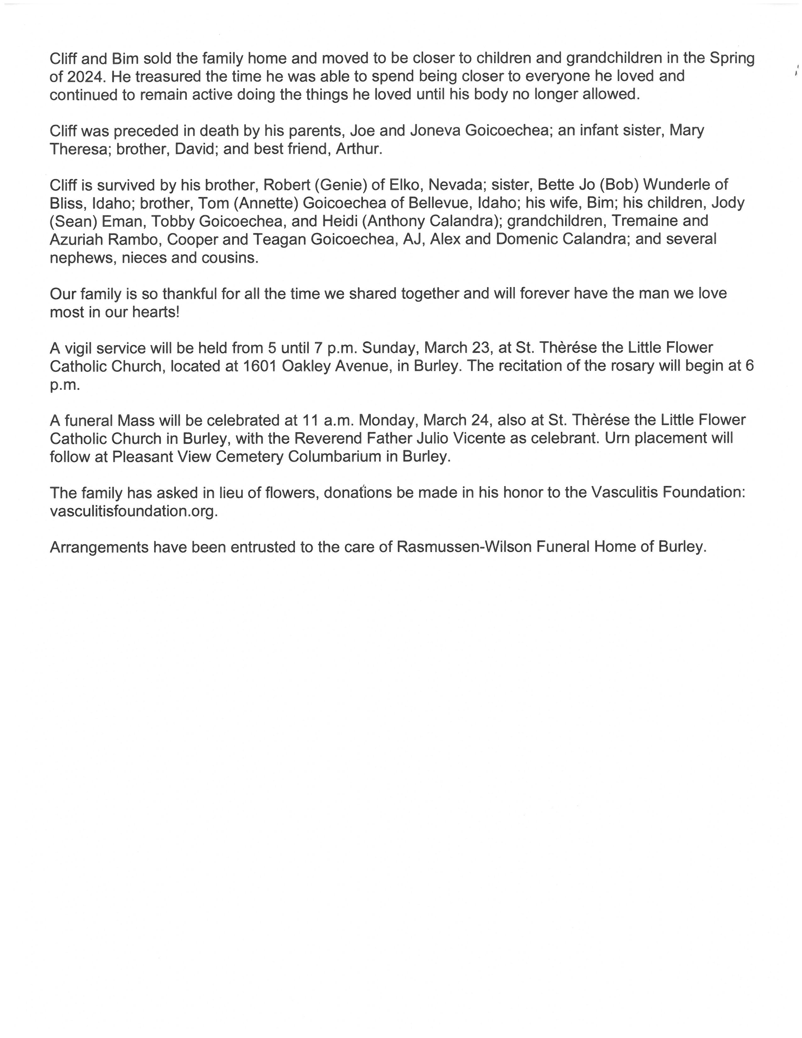 Clifford "Cliff" Scott Goicoechea - The Basque Museum & Cultural Center ...