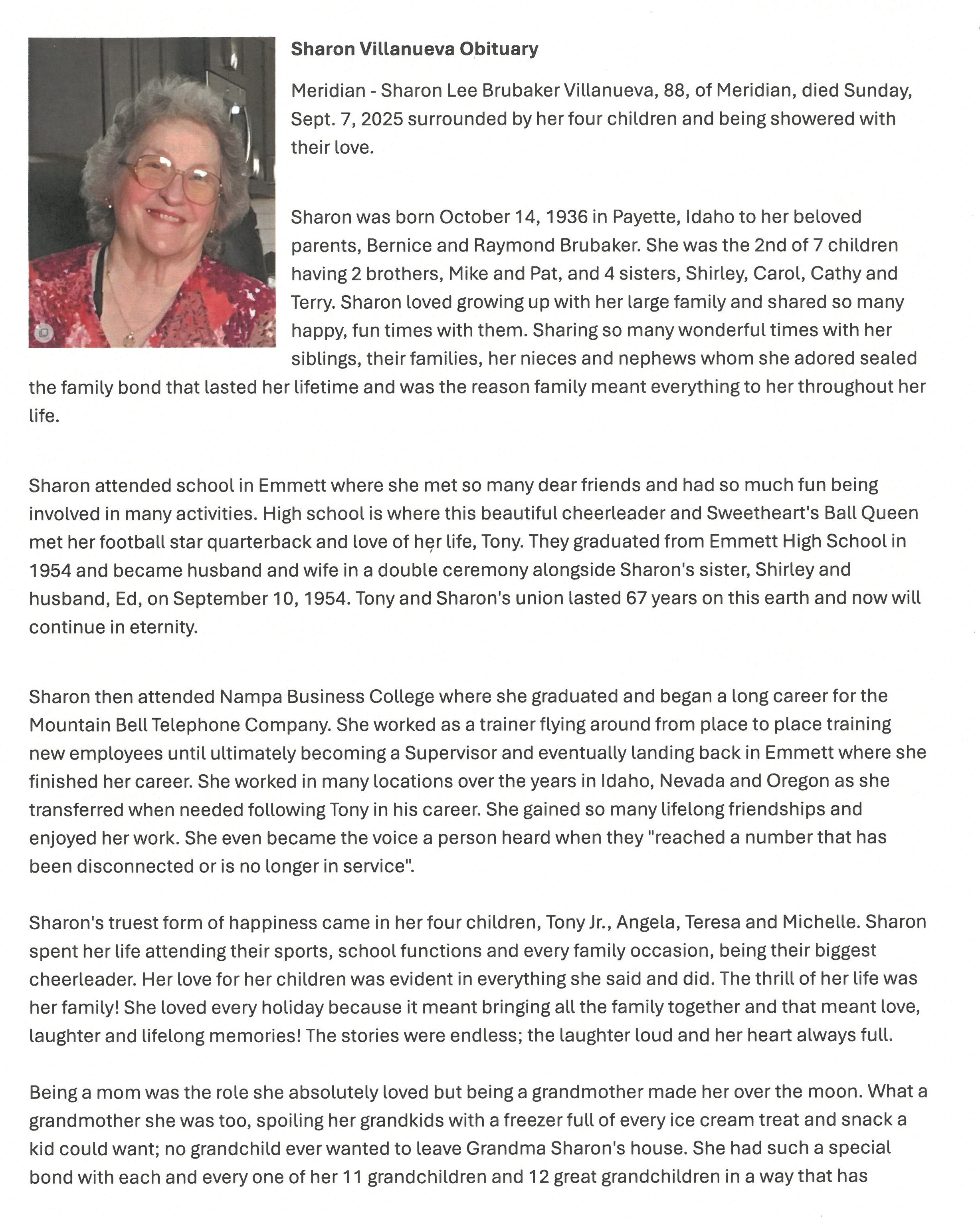 Sharon Lee (Brubaker) Villanueva - The Basque Museum & Cultural Center ...
